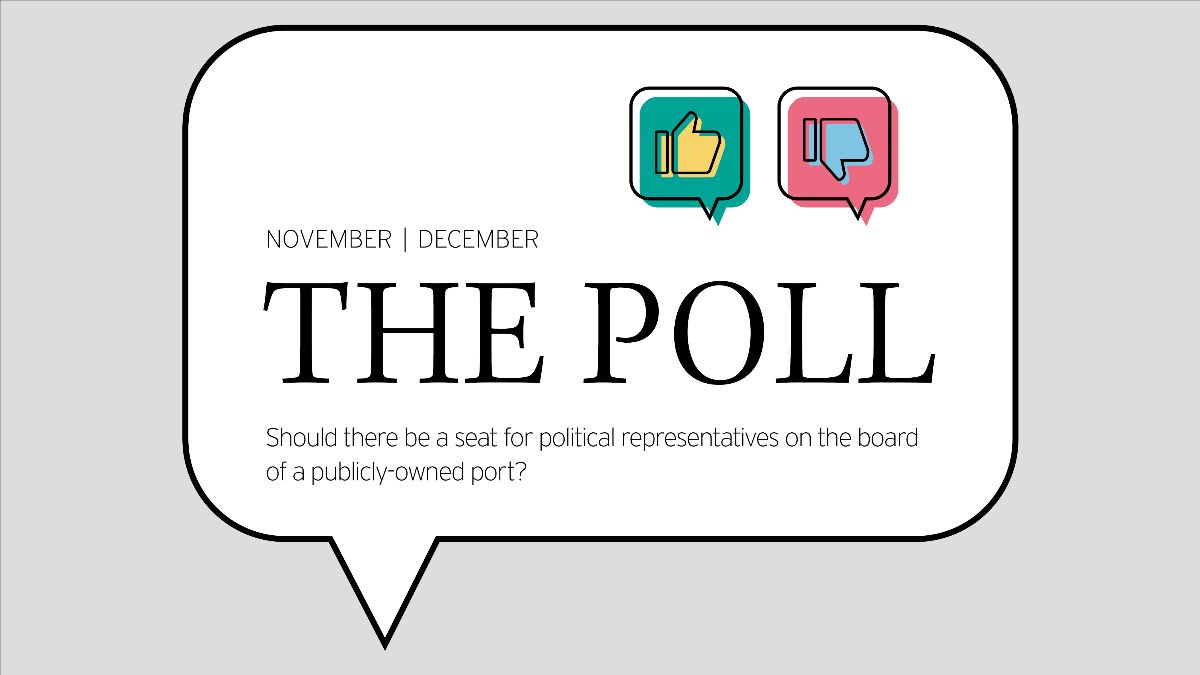 Next P&H poll: political representatives at port boards? | IAPH