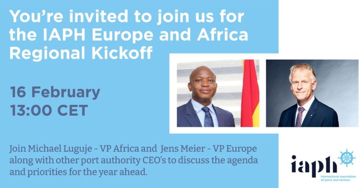 The IAPH Kick-off meeting Europe & Africa was held on 16 February | IAPH