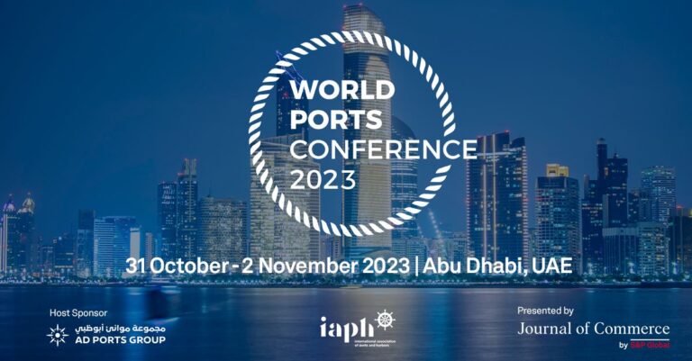 Get ready for the #IAPH2023 World Ports Conference | IAPH