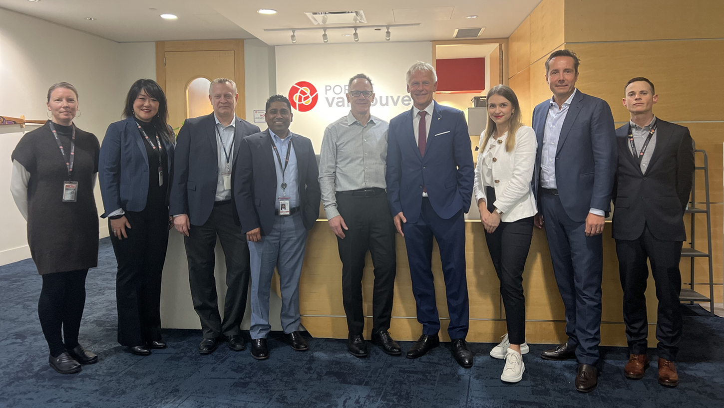 IAPH president visited Port of Vancouver | IAPH
