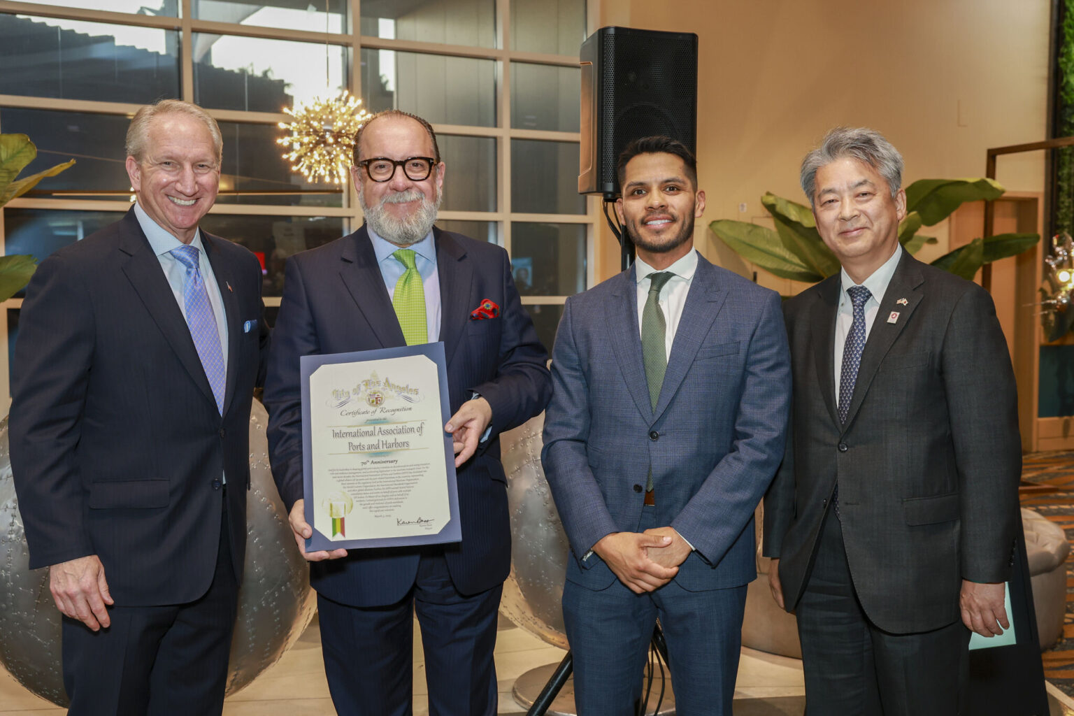 Port of Los Angeles pays tribute to International Association of Ports ...